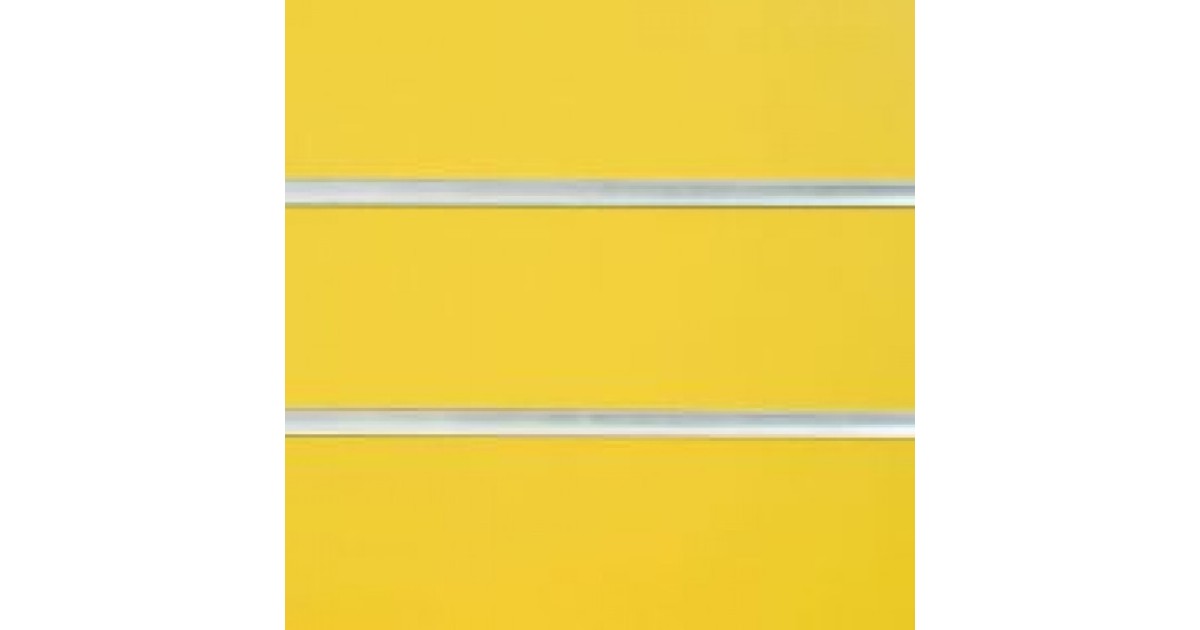 Yellow Slatwall Panels